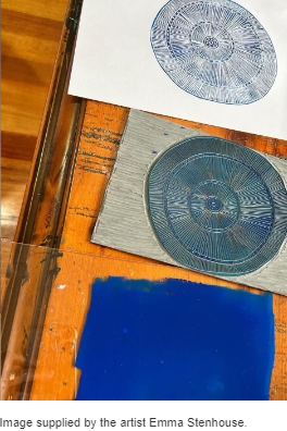 School Holiday Workshop Kids’ Printmaking with Emma Stenhouse