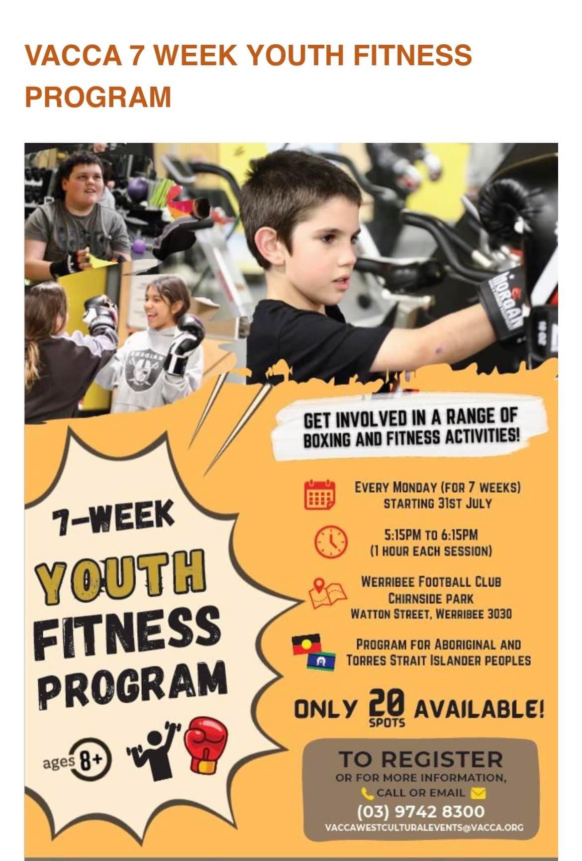 Youth Fitness Program – VACCA ???????? ???????????? | Deadly Western ...