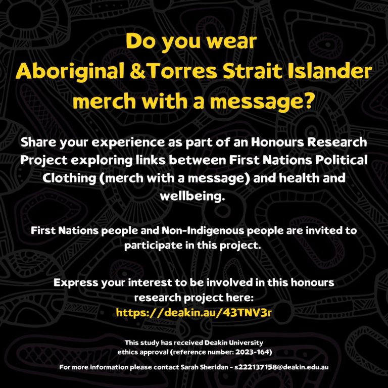 Express of Interest for the Honours Research Project