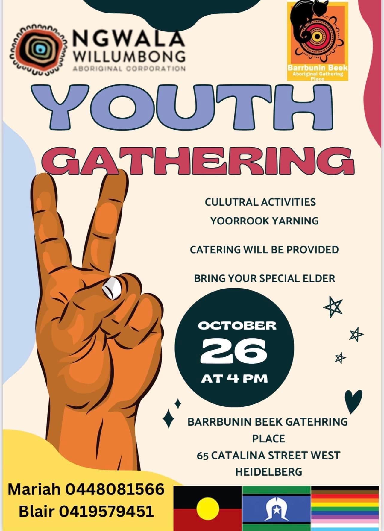 Youth Gathering @ The Barrbunin Beek Gathering Place