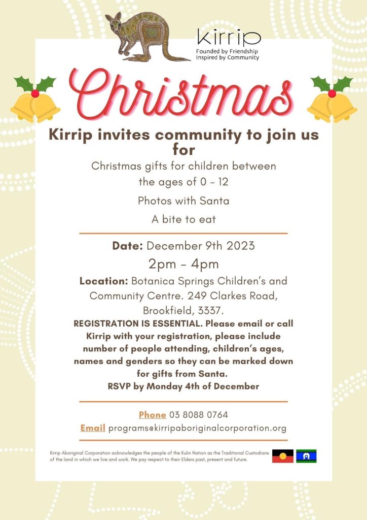 KIRRIP Christmas 2023 | Deadly Western Connections