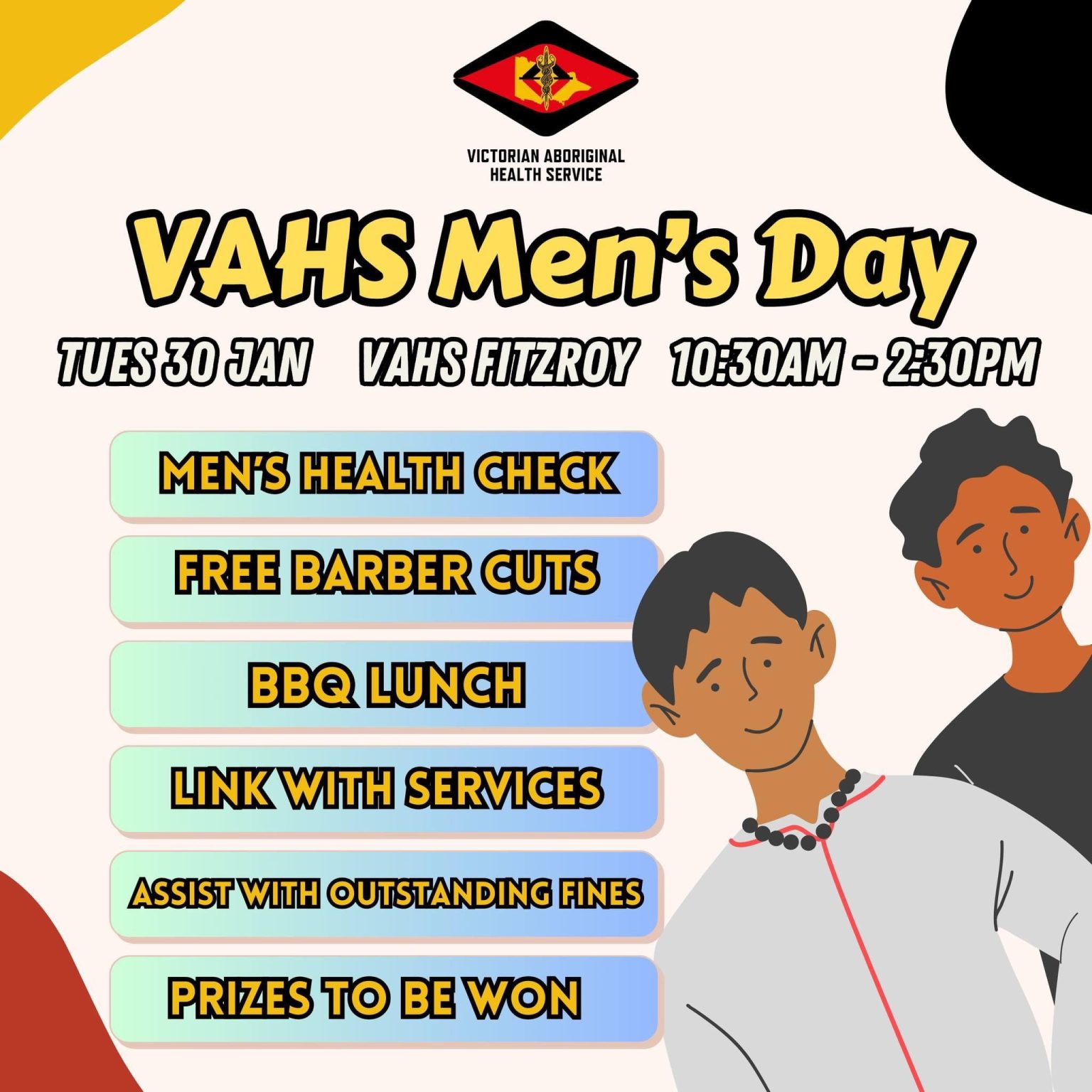 VAHS Men’s Day | Deadly Western Connections
