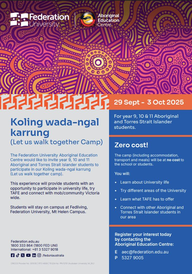 Koling wada-ngal karrung Camp 🖤💛 💚💙🤍 | Deadly Western Connections